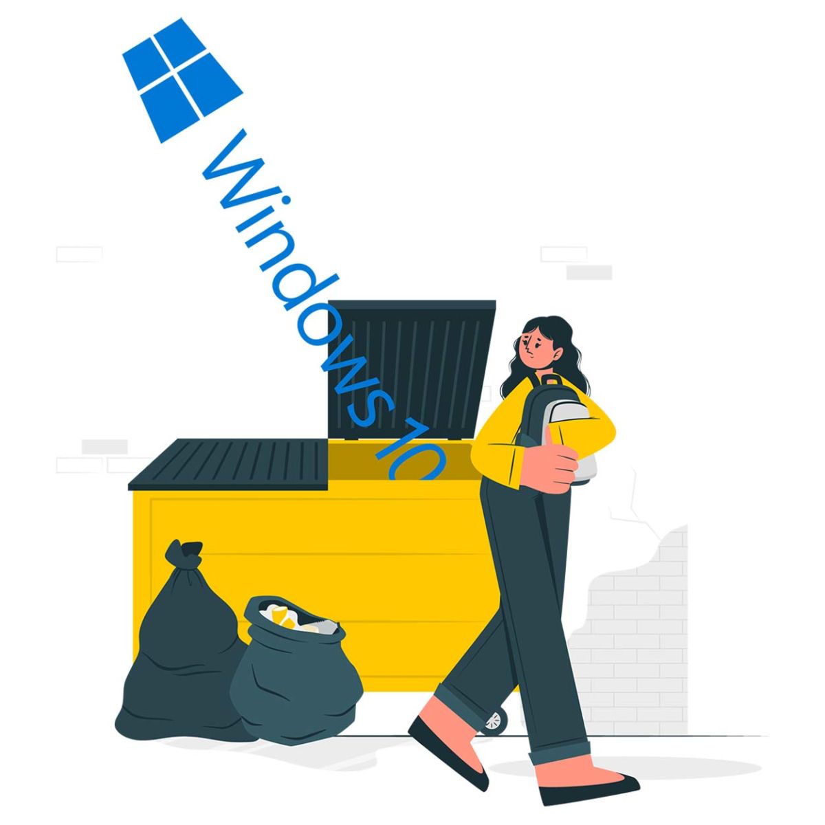 Supportende Windows 10